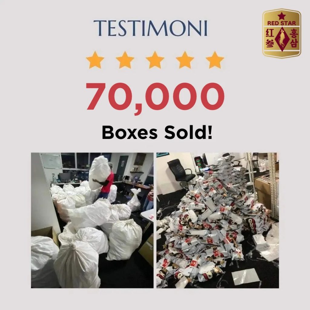 REDSTAR Official RedStar100% PREMIUM RED GINSENG SUPPLEMENT (1Box 12 Sachets) 韩国 红参 官方授权 (1盒 12包 ...