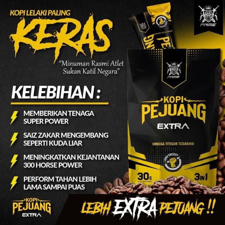 Kopi Pejuang Extra Original HQ (1 pek mengandugi 6 sachet) – Dynamint2u
