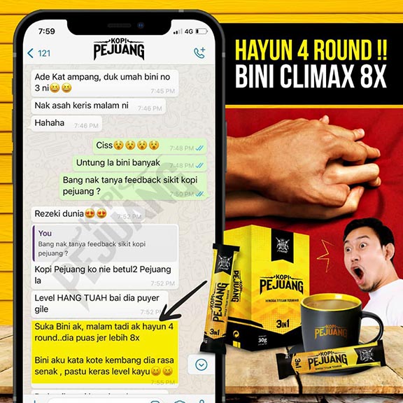 Kopi Pejuang Extra Original HQ (1 pek mengandugi 6 sachet) – Dynamint2u